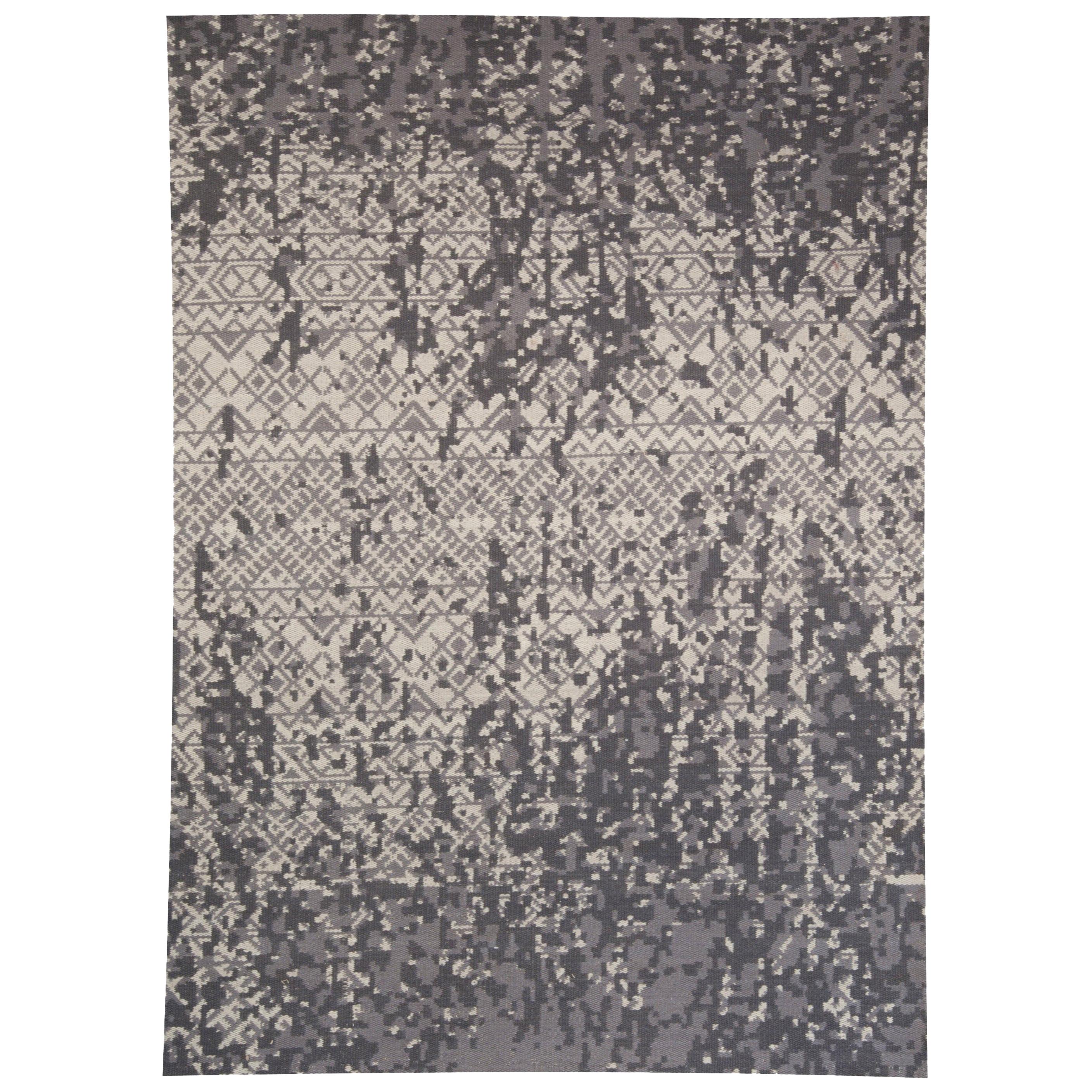 Grey Ogee Pattern Rug For Sale at 1stdibs