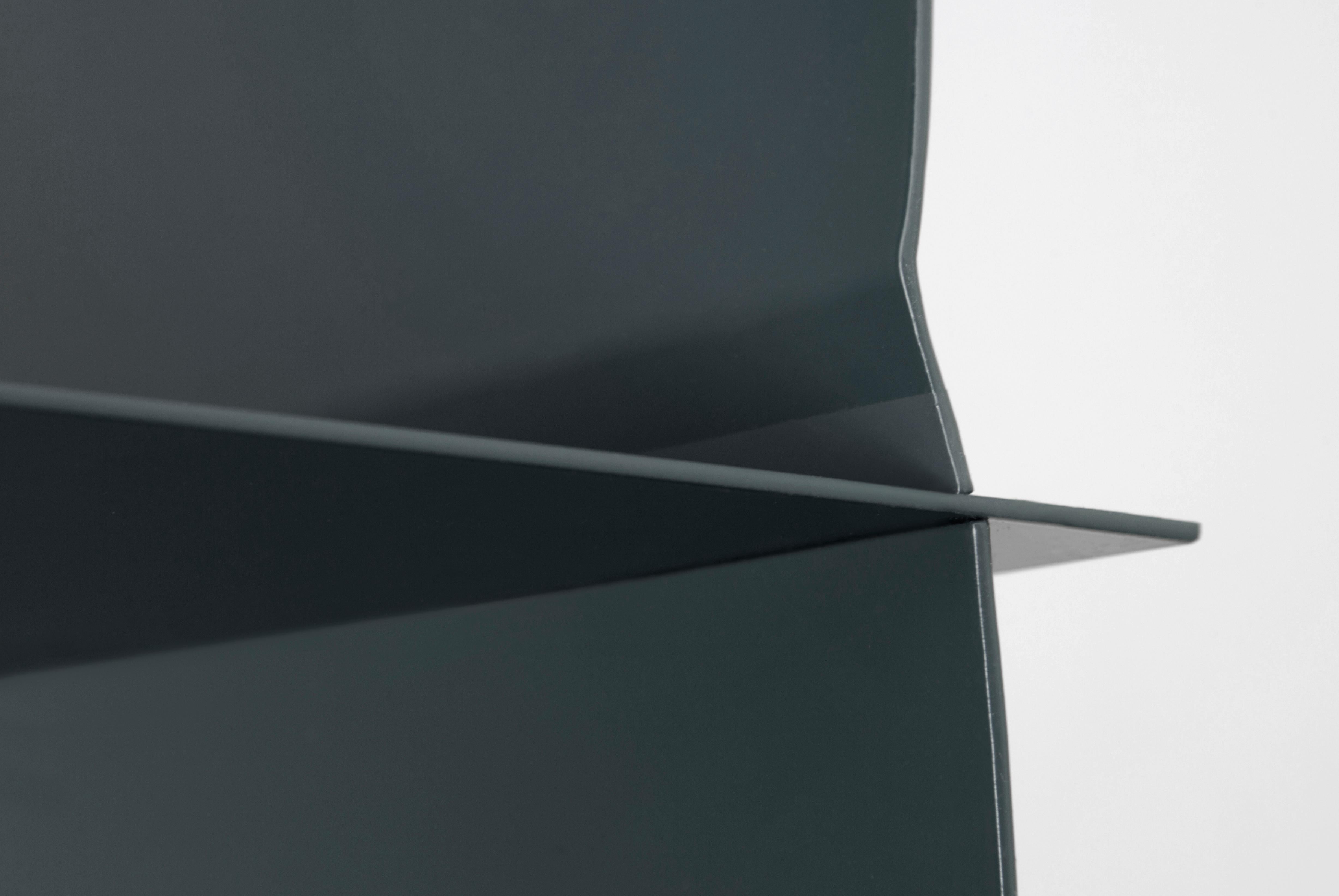 Petra Modular Luxury Bookshelf, Metal Structure in RAL Colors, Made in ...