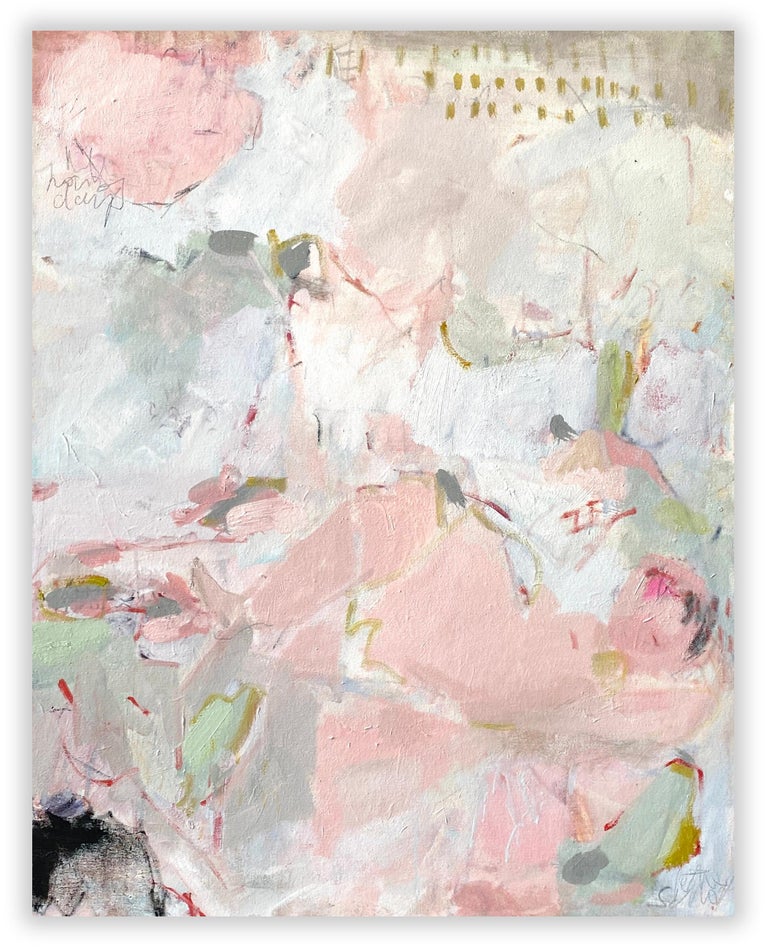 Petra Schott - Lazy days (Abstract Painting) For Sale at 1stDibs