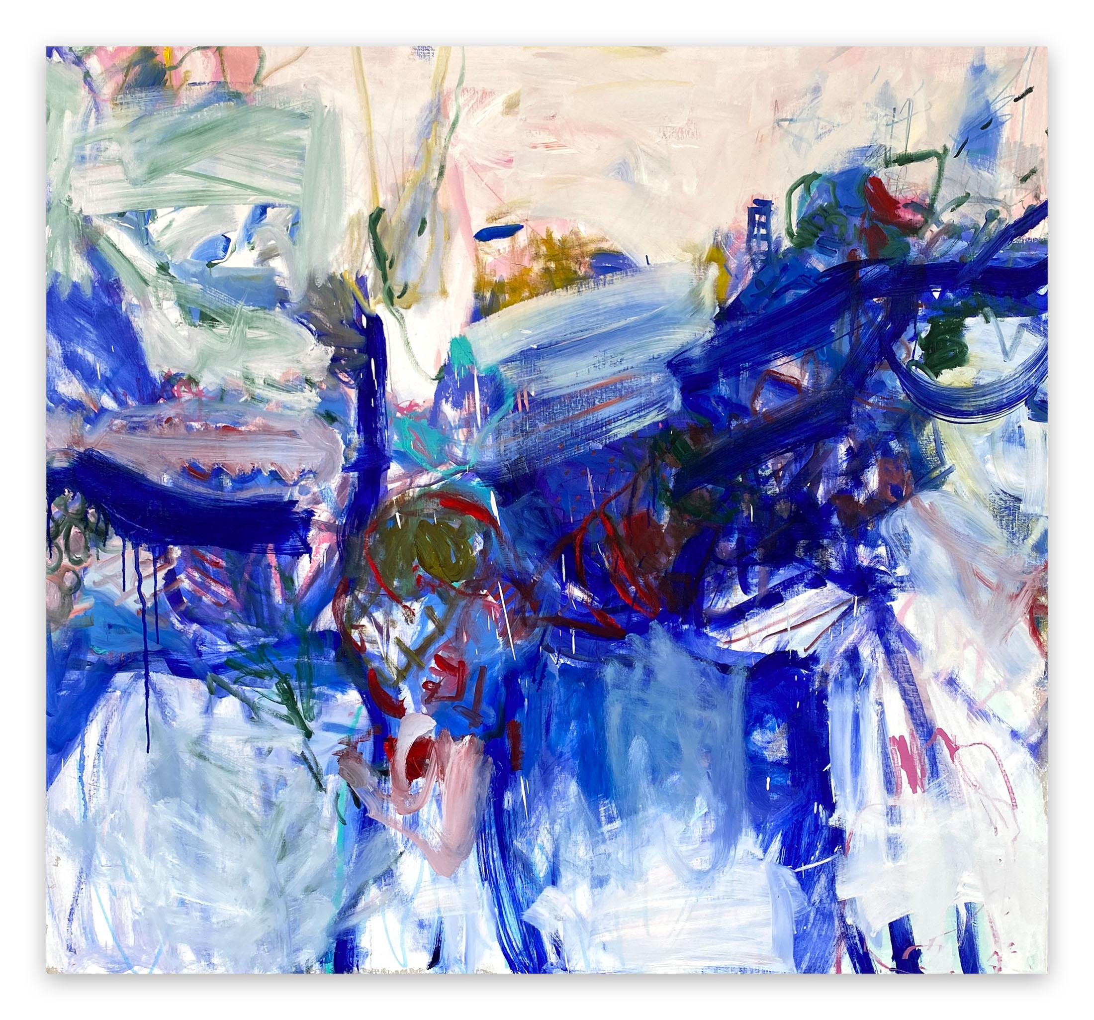 Petra Schott - Mediterranean II (Abstract Painting) For Sale at 1stDibs | mediterranean abstract ...