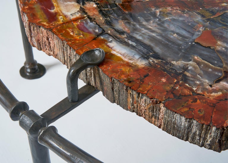 Petrified Wood Table For Sale at 1stDibs