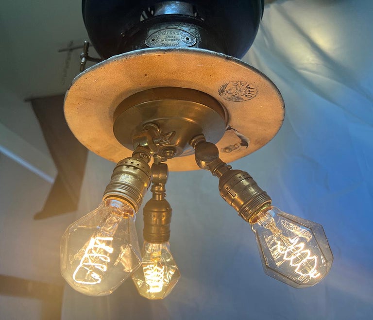Custom Petromax Industrial Steam-Punk Pendant Light Chandelier For Sale ...