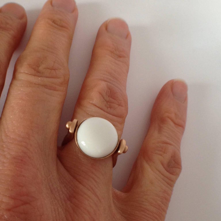 Petronilla Handmade in Italy Roman Style Kogolong 18Kt Gold Reversible ...