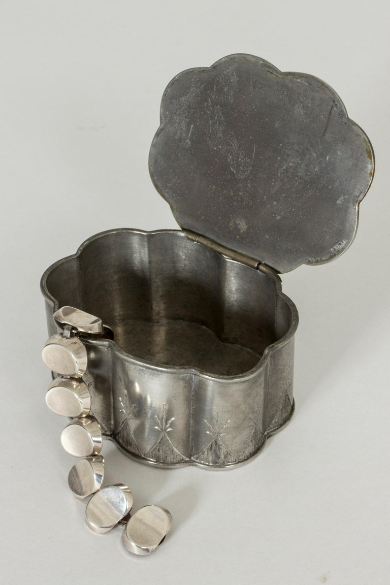 Pewter Box from Herman Bergman For Sale at 1stDibs