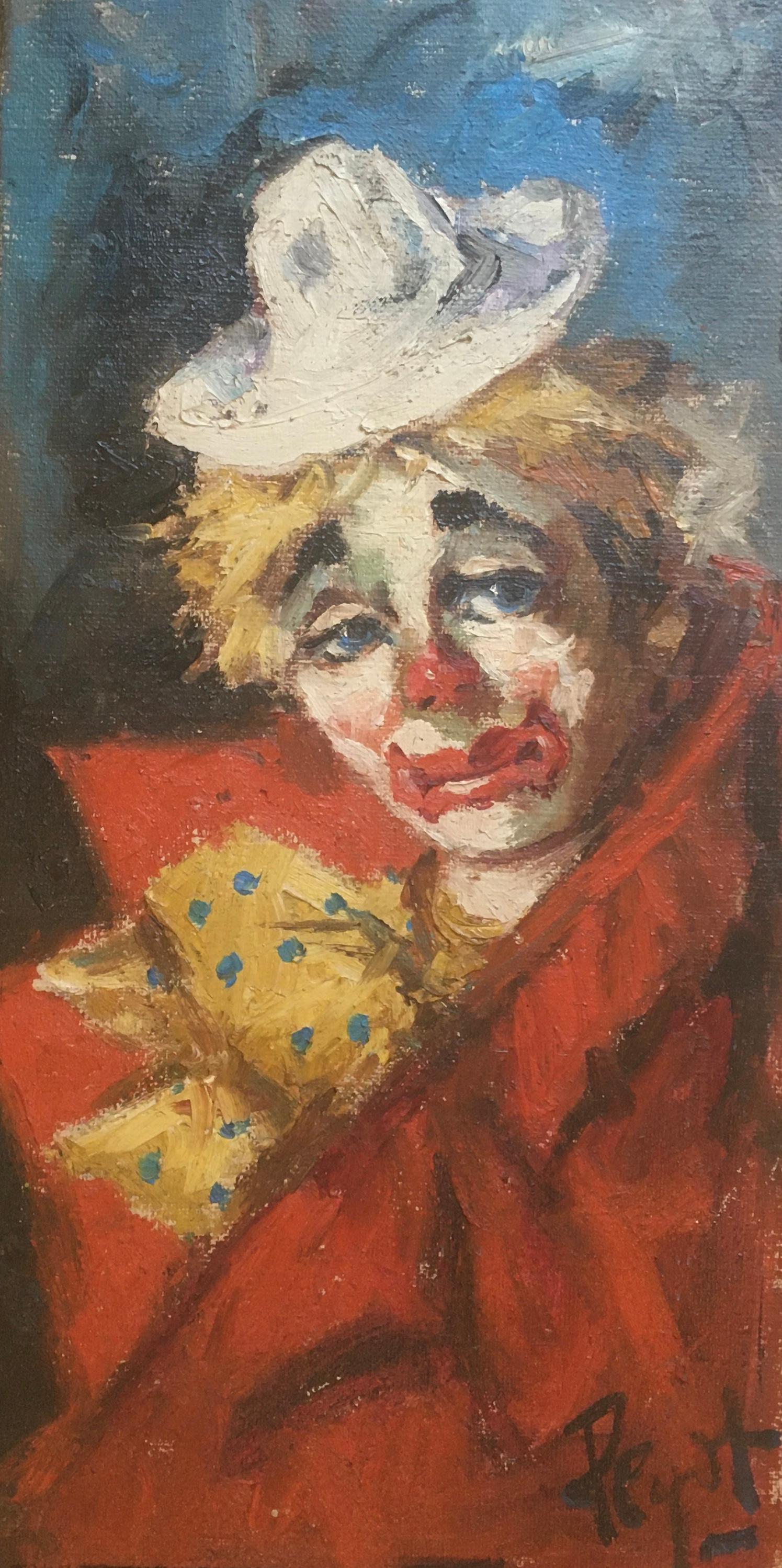 Famous Sad Clown Painting