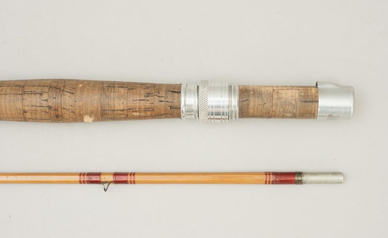 Pezon Et Michel Parabolic Split Cane Trout Fly Fishing Rod For Sale at ...