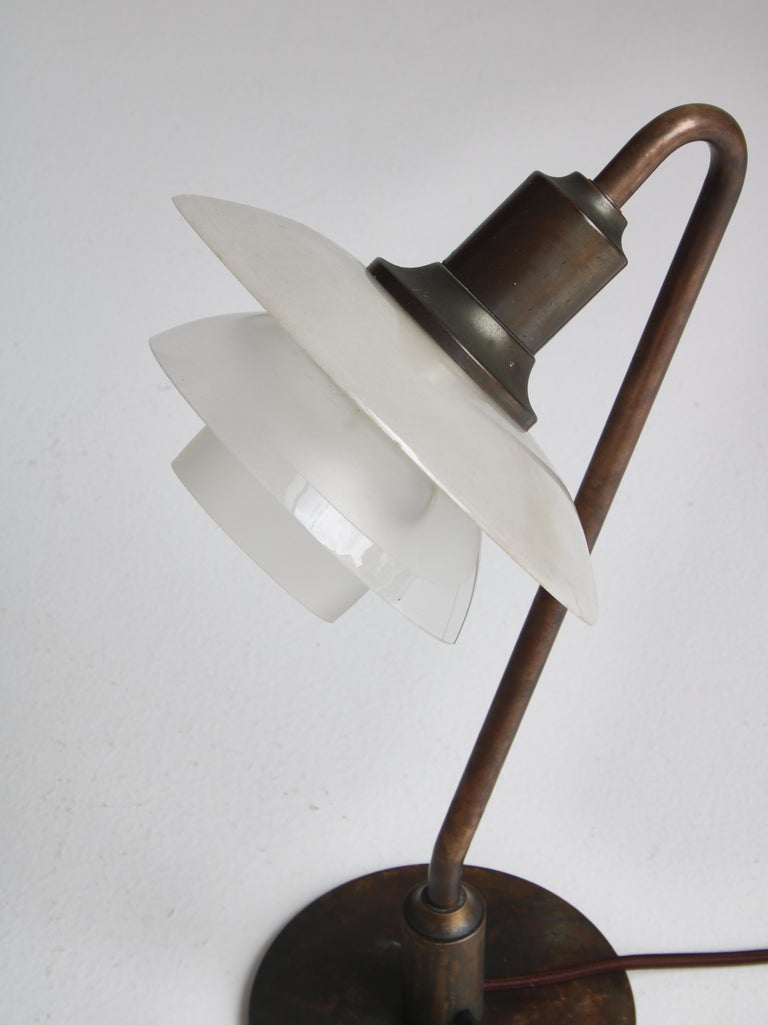 PH Table Lamp "Snowdrop" by Poul Henningsen Made at Louis Poulsen and ...