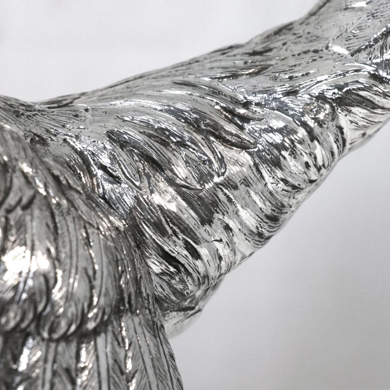 Pheasant by Alcino Silversmith 1902 in Sterling Silver 925 with Bone ...