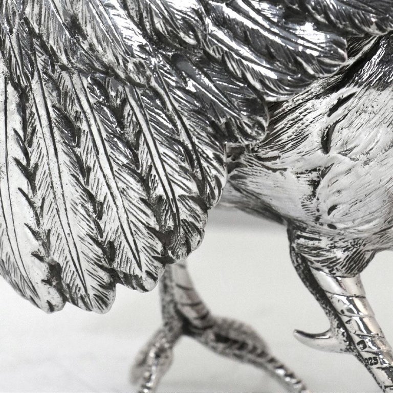 Pheasant Nº2 by Alcino Silversmith 1902 in Sterling Silver 925 with ...