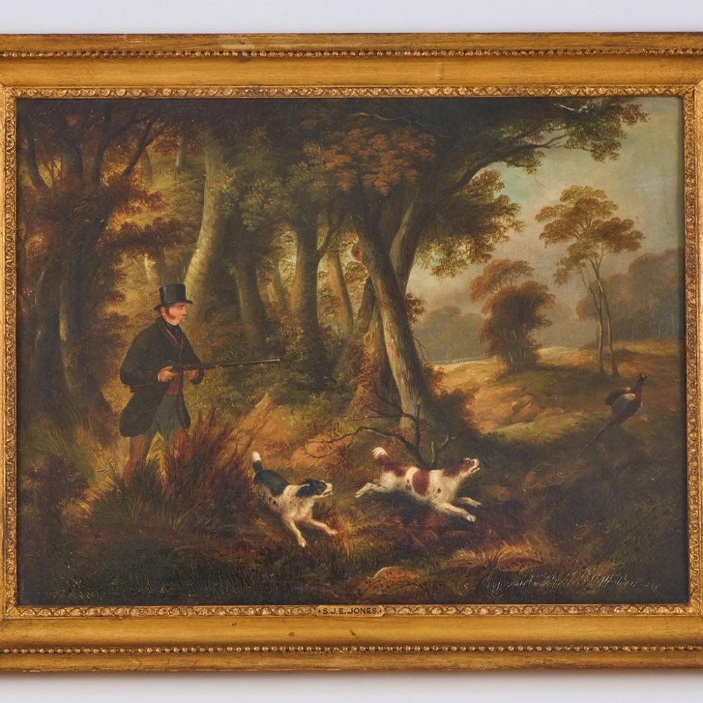 Pheasant Shooting by Samuel John Egbert Jones (1797-1861) For Sale at ...