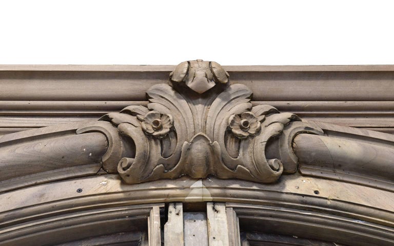 Philadelphia Neoclassical Interior Arched Doors with Surrounds, circa ...