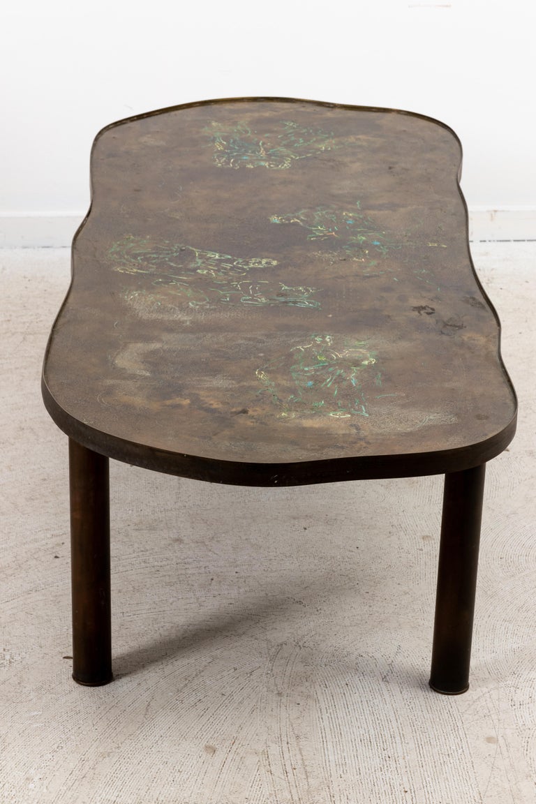Philip and Kelvin LaVerne Bronze Coffee Table at 1stDibs
