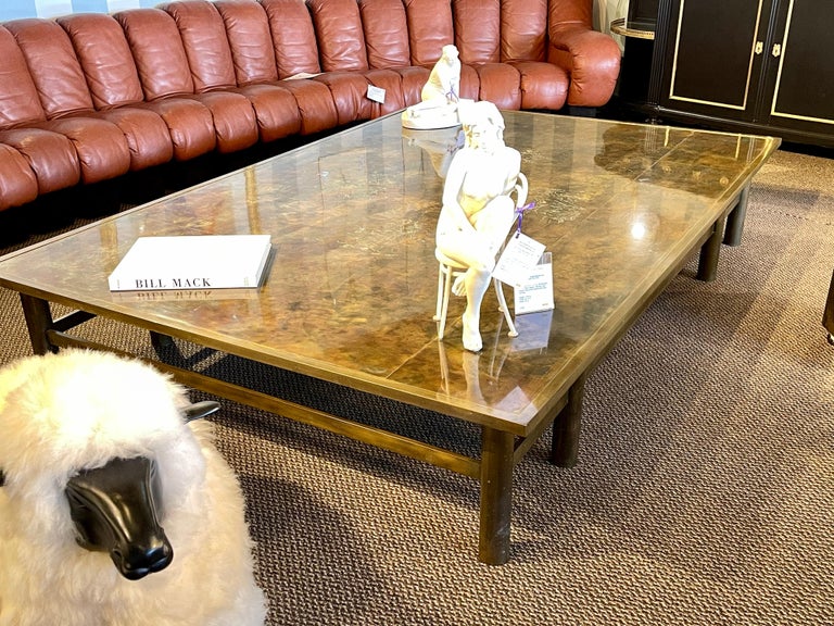 Philip and Kelvin LaVerne Coffee Cocktail Table, Custom Made Monumental ...
