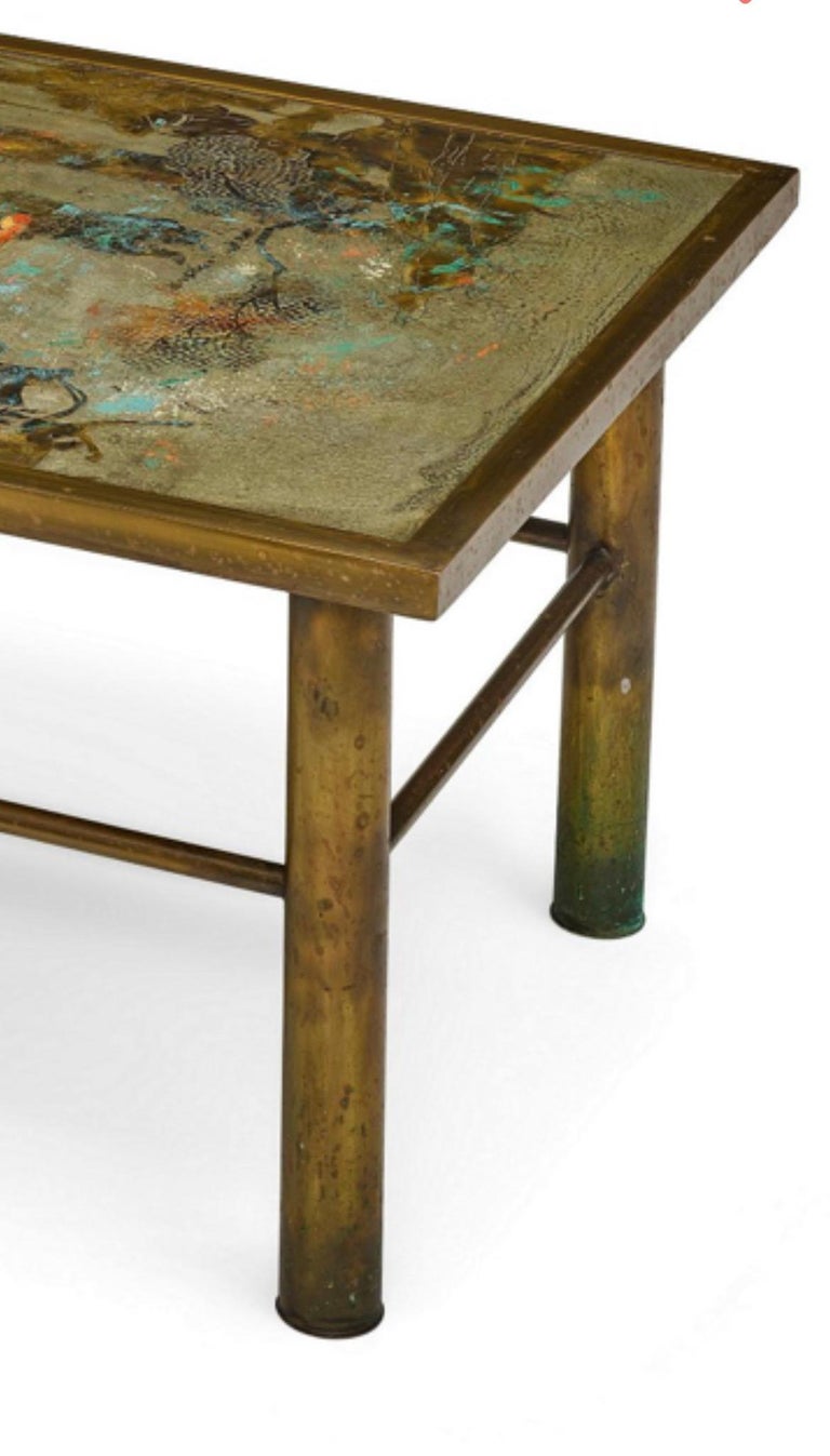 Philip and Kelvin LaVerne Coffee Table, 1960s at 1stDibs