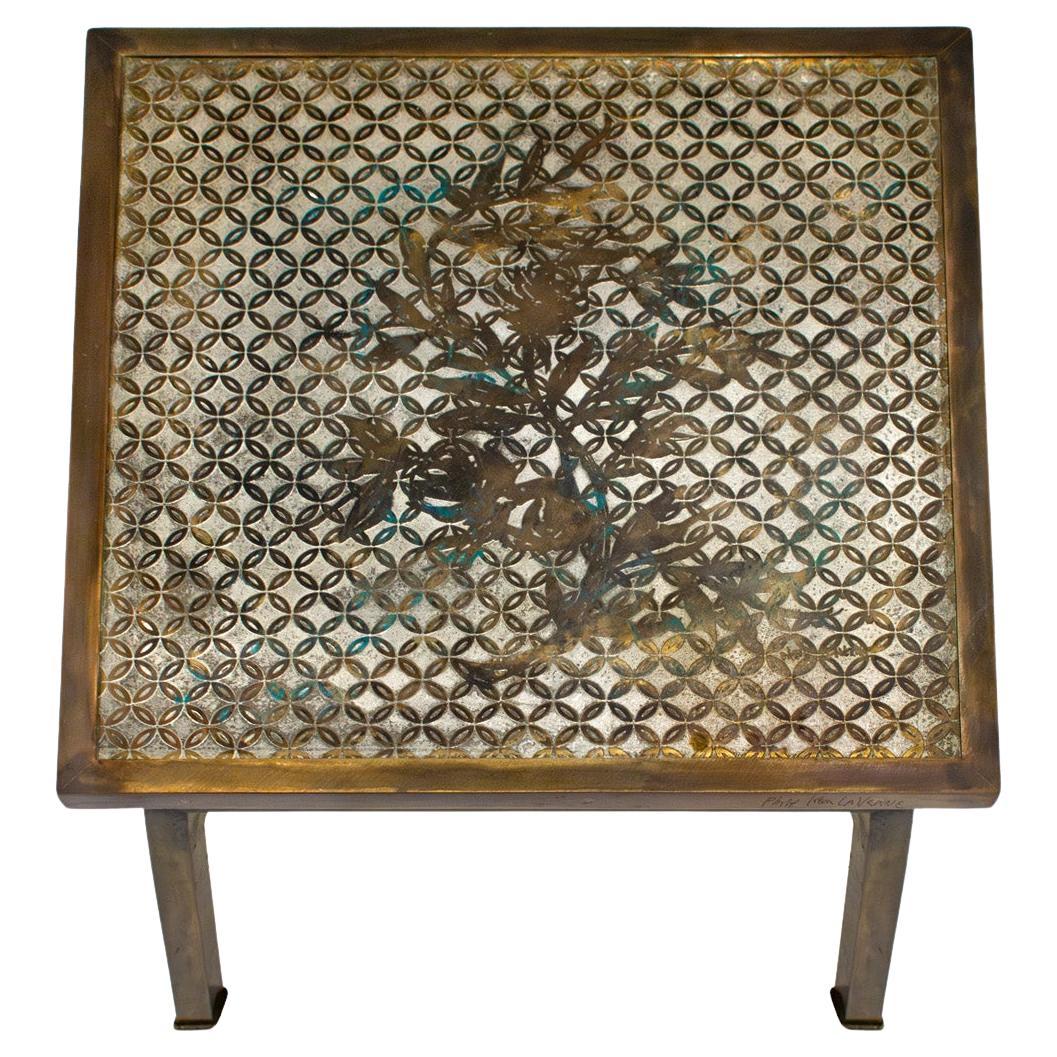 Philip and Kelvin Laverne Rare "Etruscan Spiral Tea Table", 1960s at ...