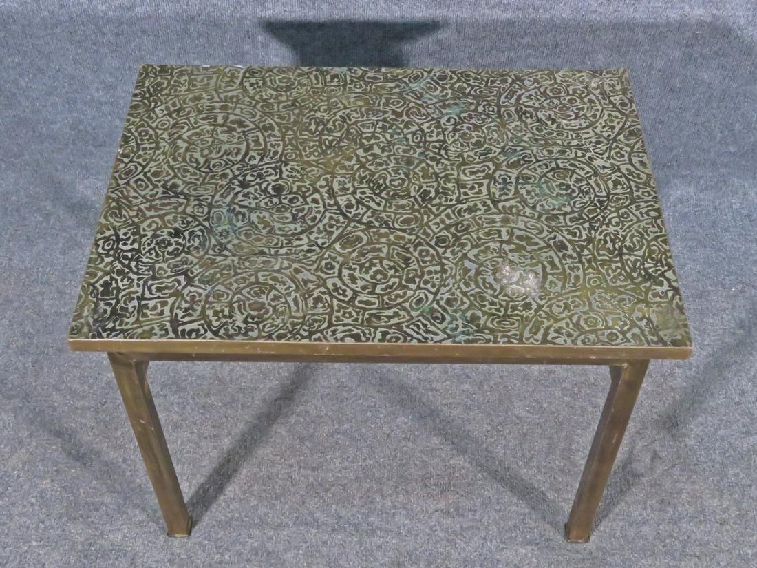 Philip and Kelvin Laverne Side Table For Sale at 1stDibs