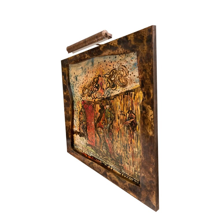 Philip and Kelvin LaVerne Unique Painting "Last Tango in Paris" 1960s ...