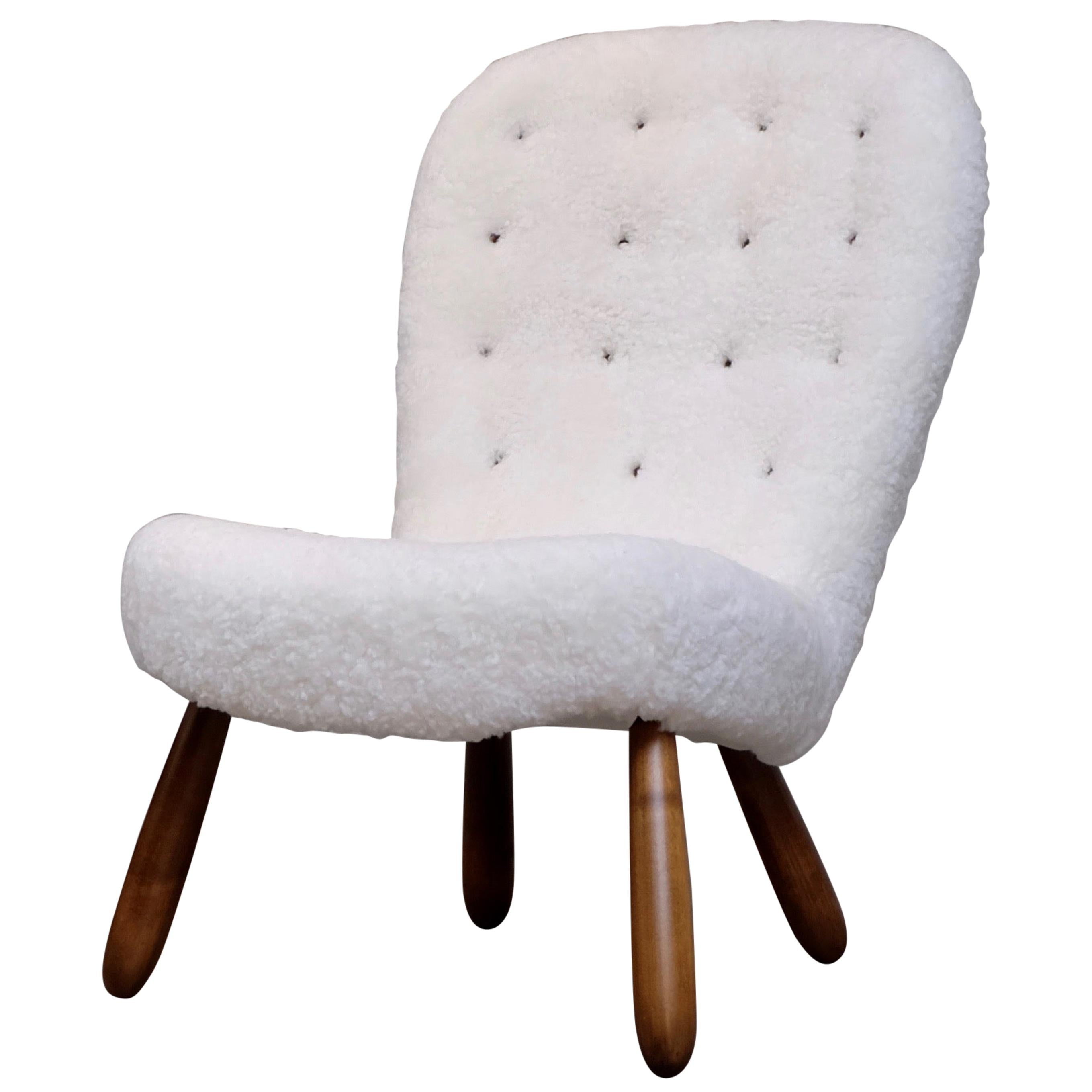 Philip Arktander Clam Chair at 1stDibs