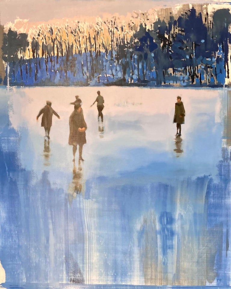 Philip Buller - Winter Pond For Sale at 1stDibs