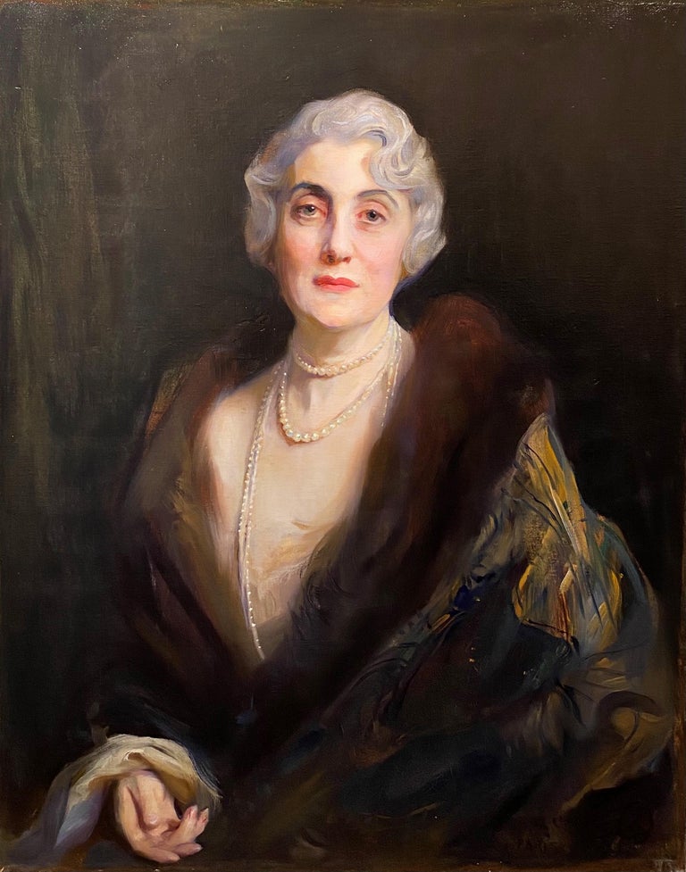 Philip de László, 1869-1937 - Portrait de Mme Abraham Koshland en vente ...