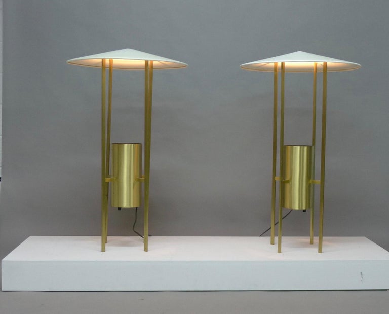 Philip Johnson and Richard Kelly, Pair of Floor Lamps for Edison Price ...