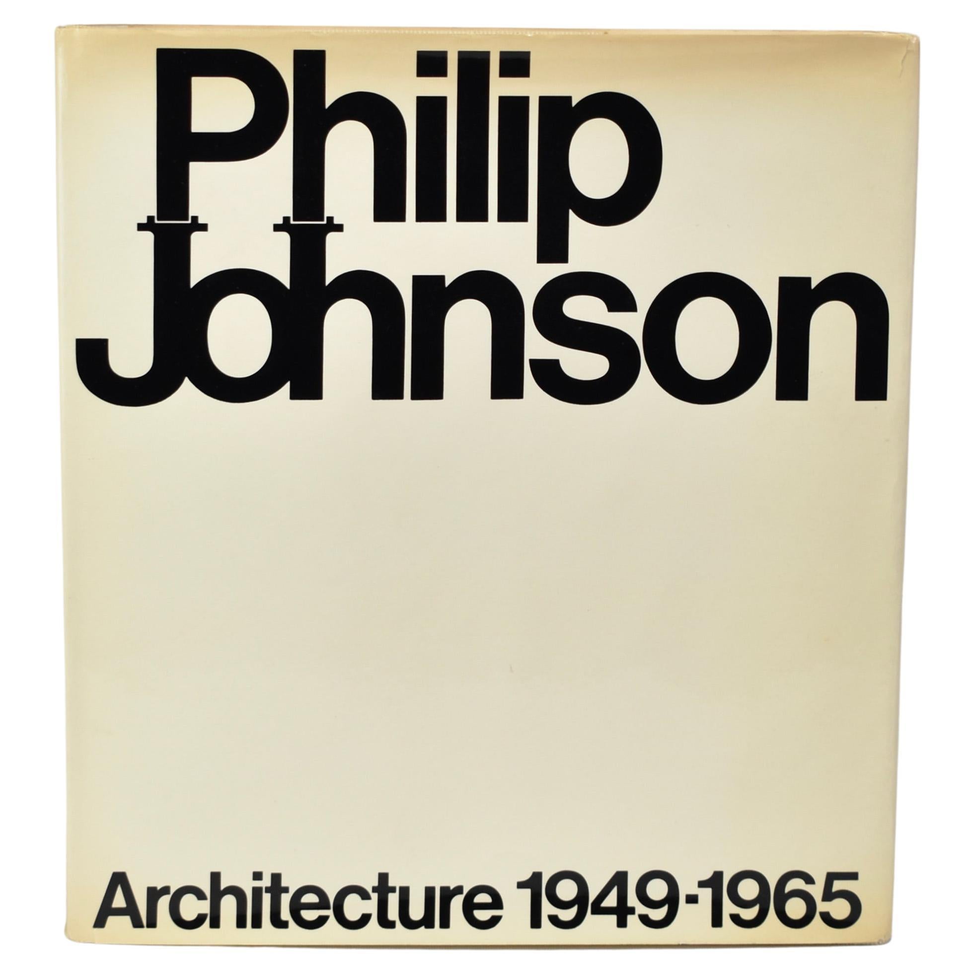 Philip Johnson Book For Sale at 1stDibs | philip johnson books
