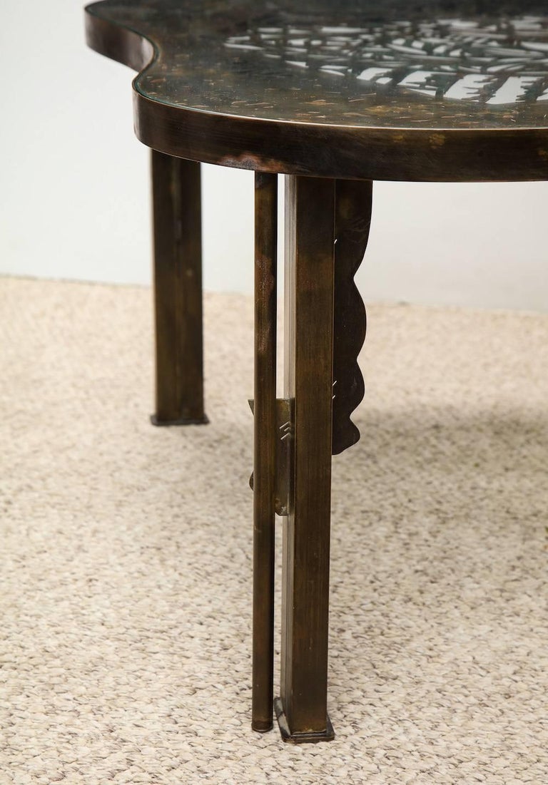 Philip and Kelvin LaVerne Cocktail Table For Sale at 1stDibs