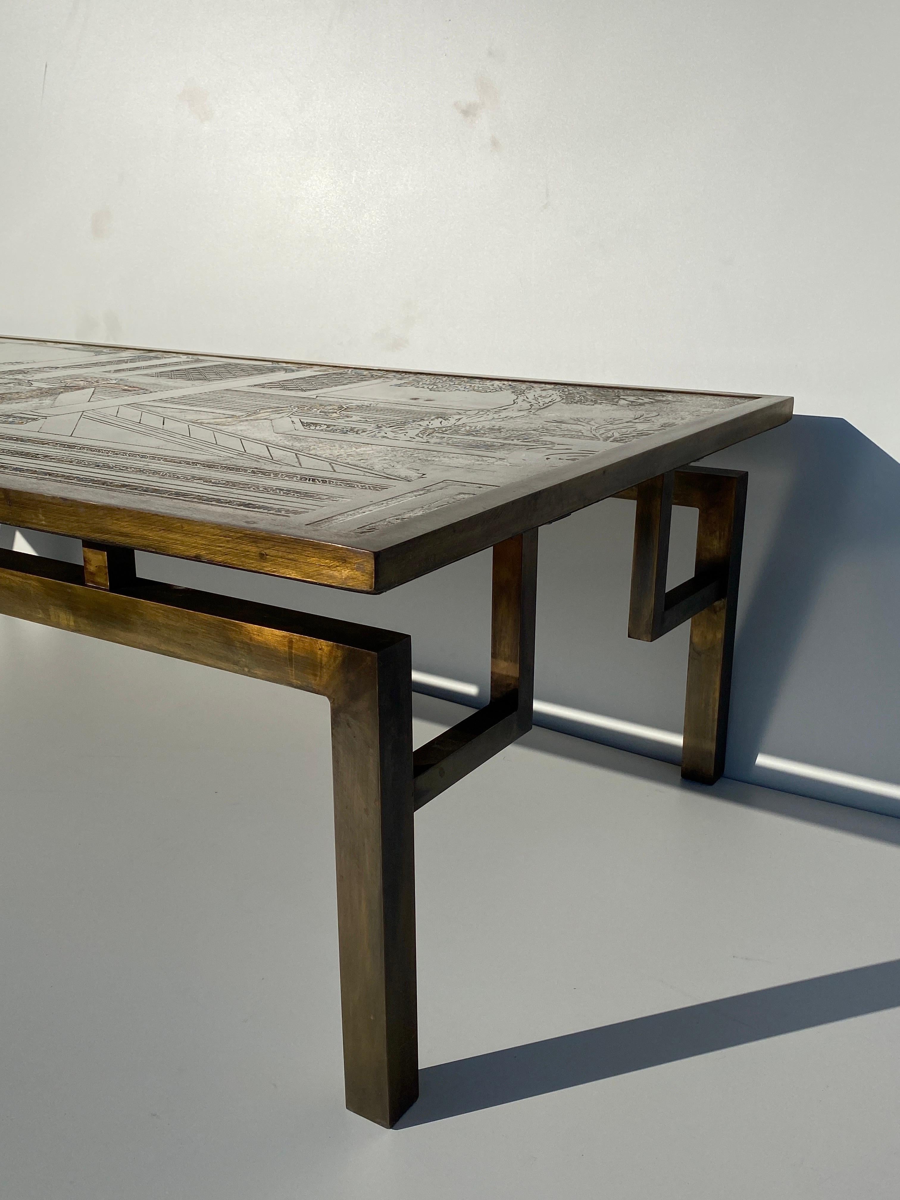 Philip and Kelvin LaVerne Coffee Table at 1stDibs | philip laverne table