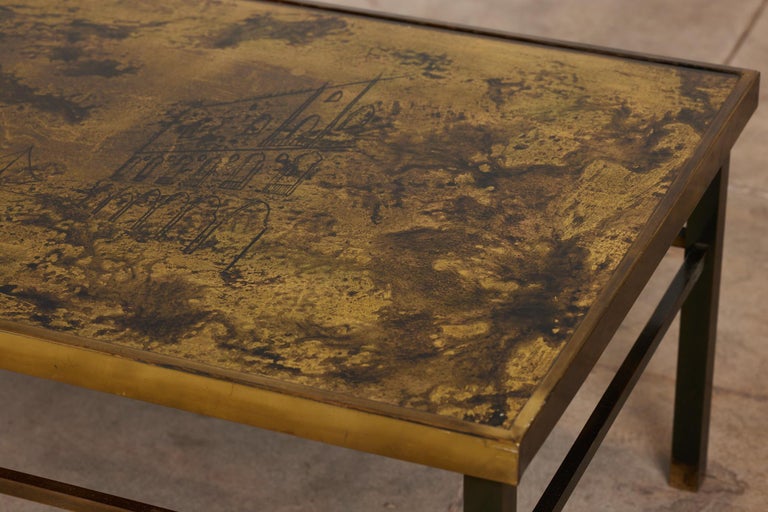Philip and Kelvin Laverne Style Coffee Table at 1stDibs