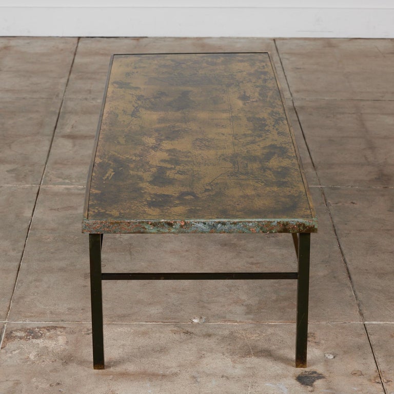 Philip and Kelvin Laverne Style Coffee Table at 1stDibs
