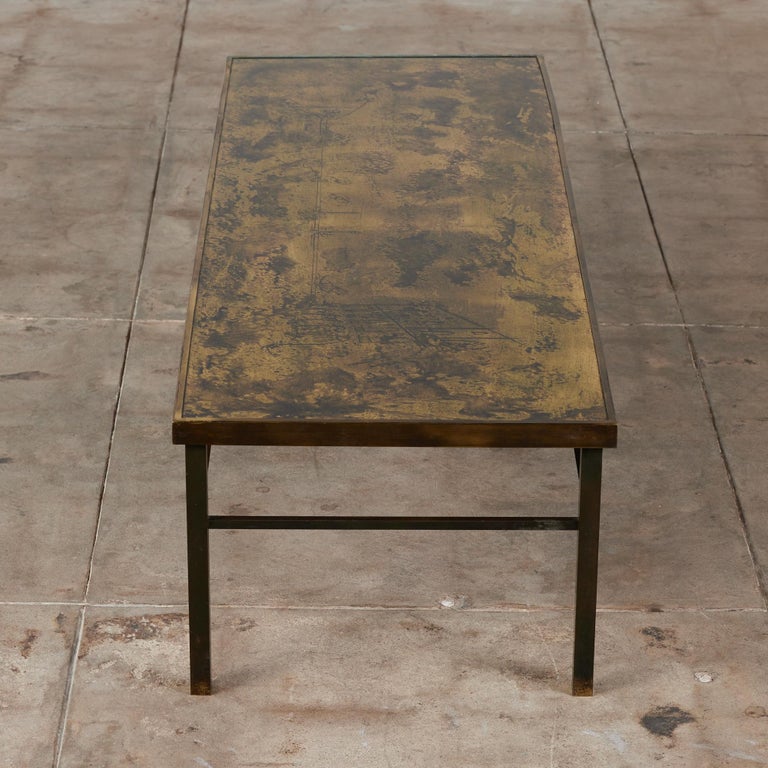 Philip and Kelvin Laverne Style Coffee Table at 1stDibs