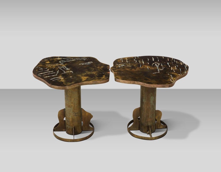 Philip and Kelvin LaVerne Tables at 1stDibs