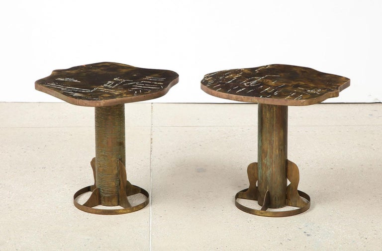 Philip and Kelvin LaVerne Tables at 1stDibs