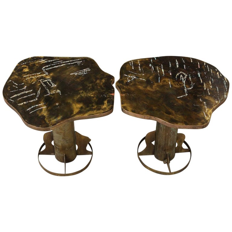 Philip and Kelvin LaVerne Tables at 1stDibs