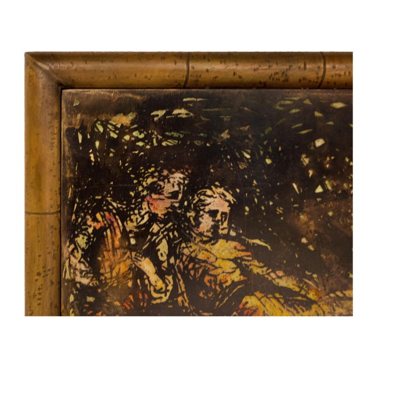 Philip and Kelvin LaVerne Unique Pair of Paintings "Redemption" 1960s ...