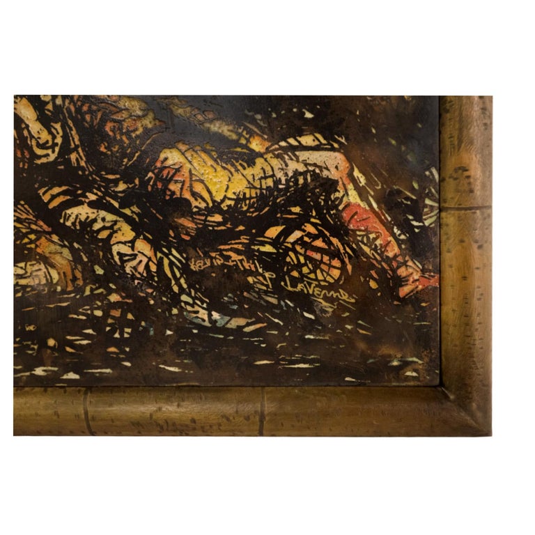 Philip and Kelvin LaVerne Unique Pair of Paintings "Redemption" 1960s ...