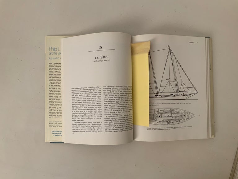 Philip L. Rhodes and His Yacht Designs Hard Cover Book, 1981 at 1stDibs