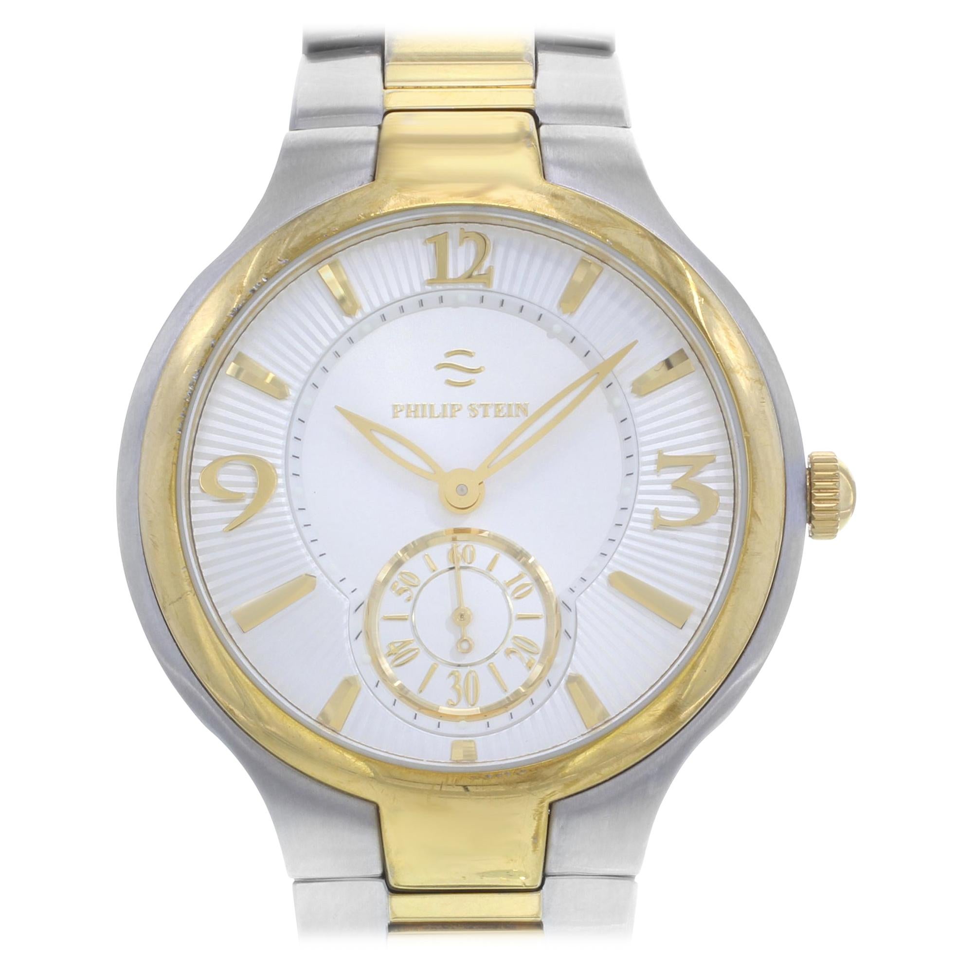 Philip Stein Signature Ladies Mother of Pearl Diamond Bezel Watch For ...