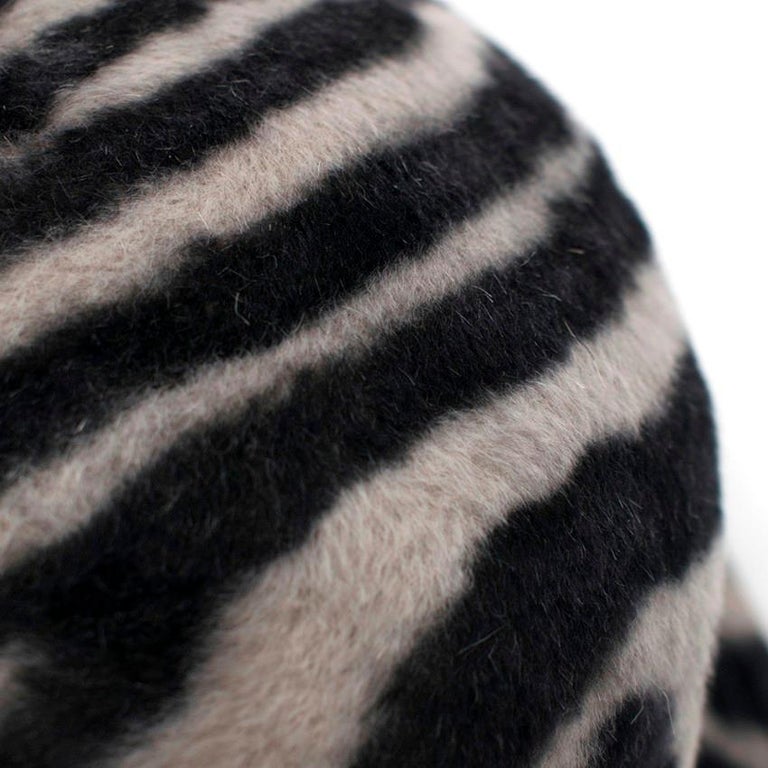 Philip Treacy Zebra Wool Felt Hat For Sale at 1stDibs | philip treacy ...