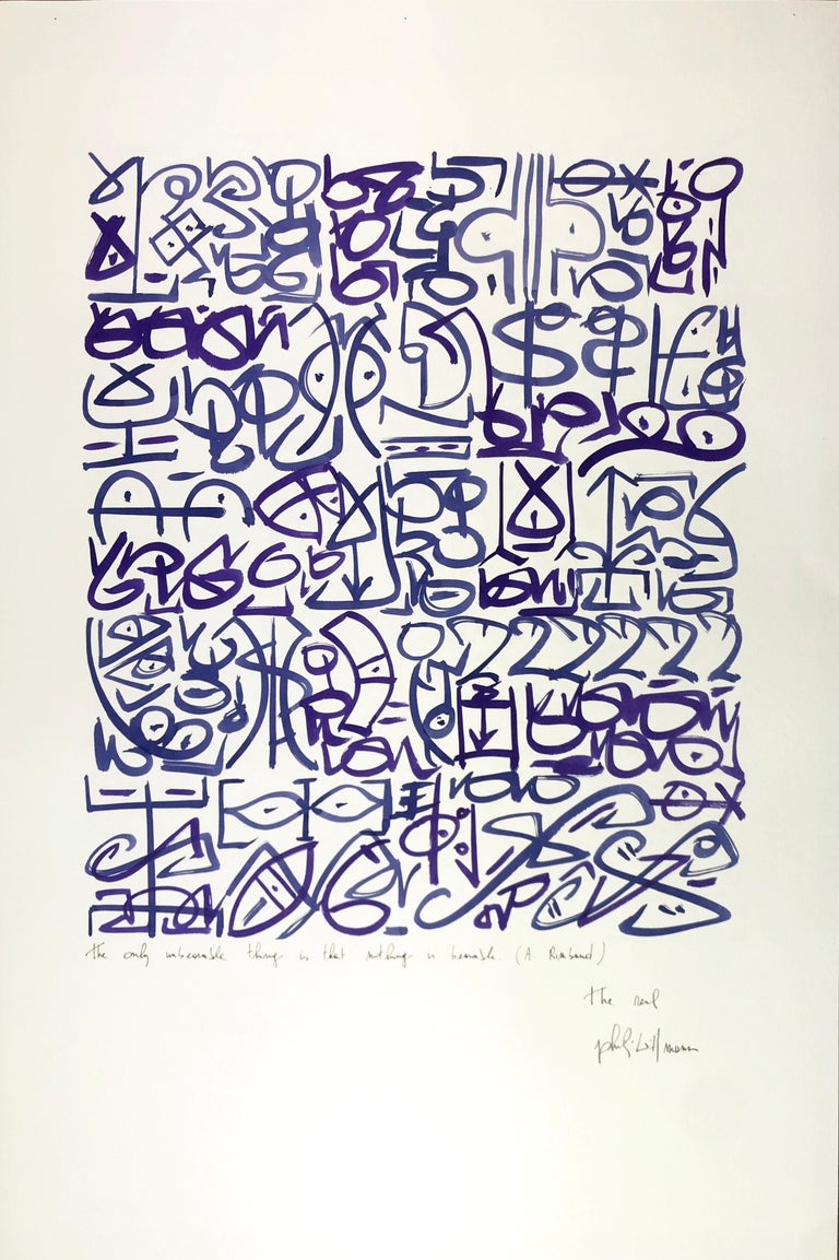 Philip Wittmann - The Real - A unique ink on paper work by Philip ...