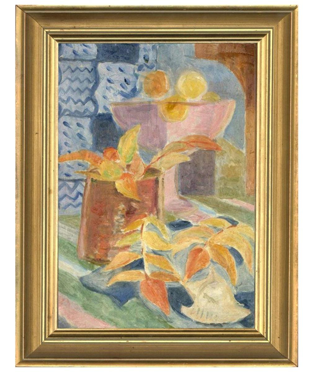 Philippa Hill - Philippa Hill - 20th Century Oil, Autumn Still Life For ...