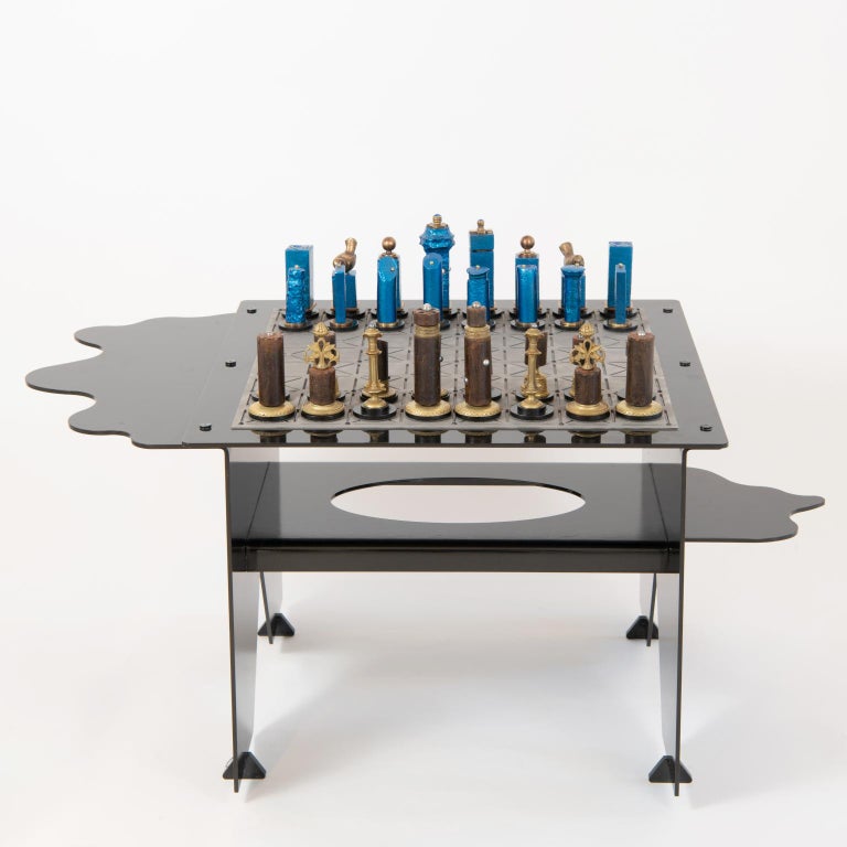 Philippe Bousquet, "Battle For Atlantis", Assemblage Chess Set For Sale ...