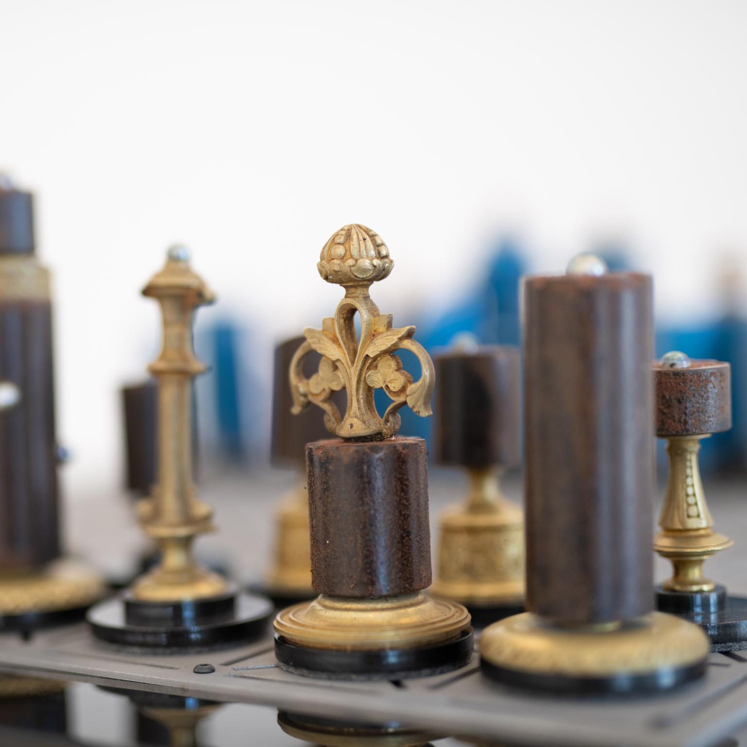 Philippe Bousquet, "Battle For Atlantis", Assemblage Chess Set For Sale ...