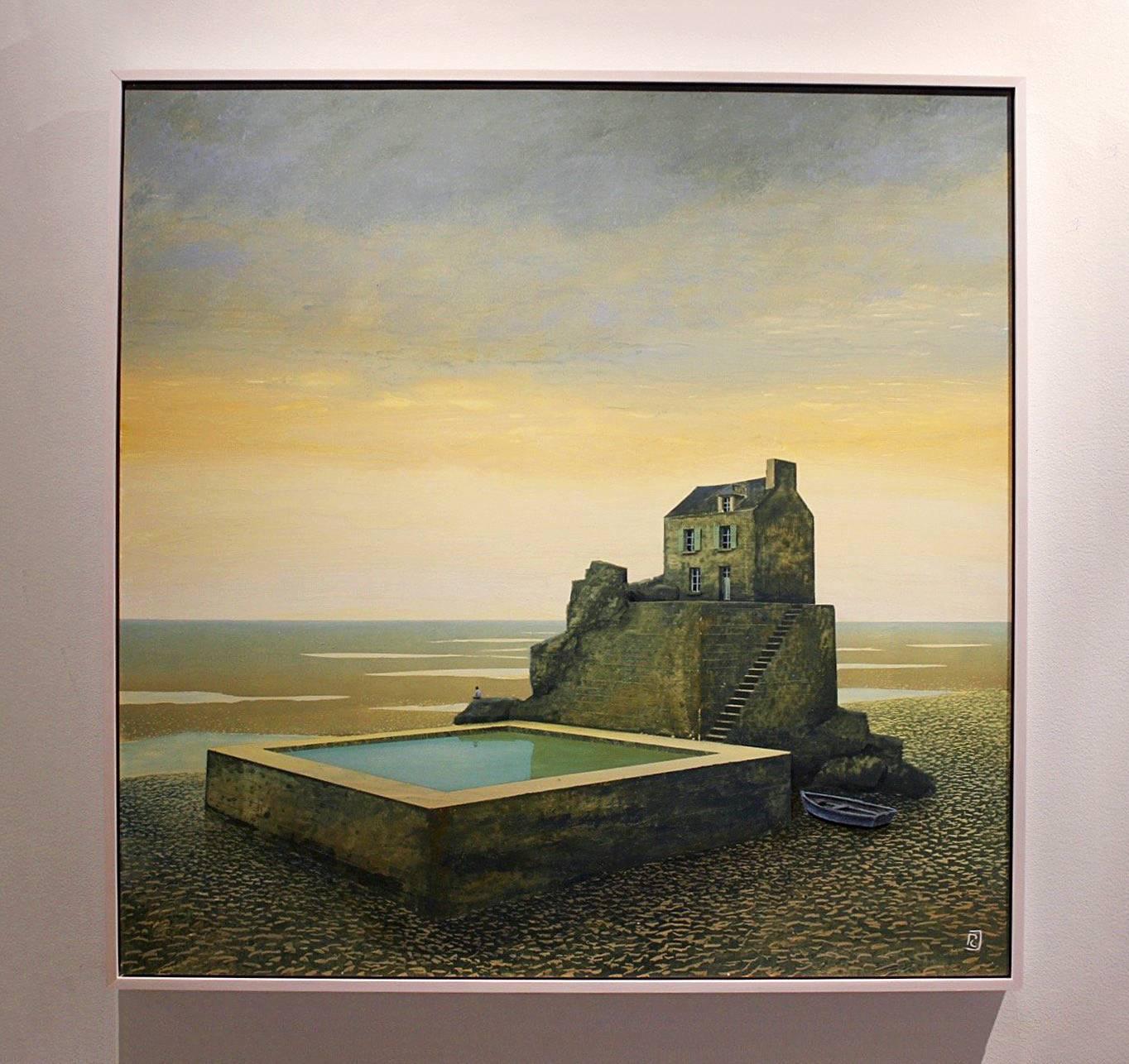 Philippe Charles Jacquet - Grande maree, oil paint on board at 1stDibs ...