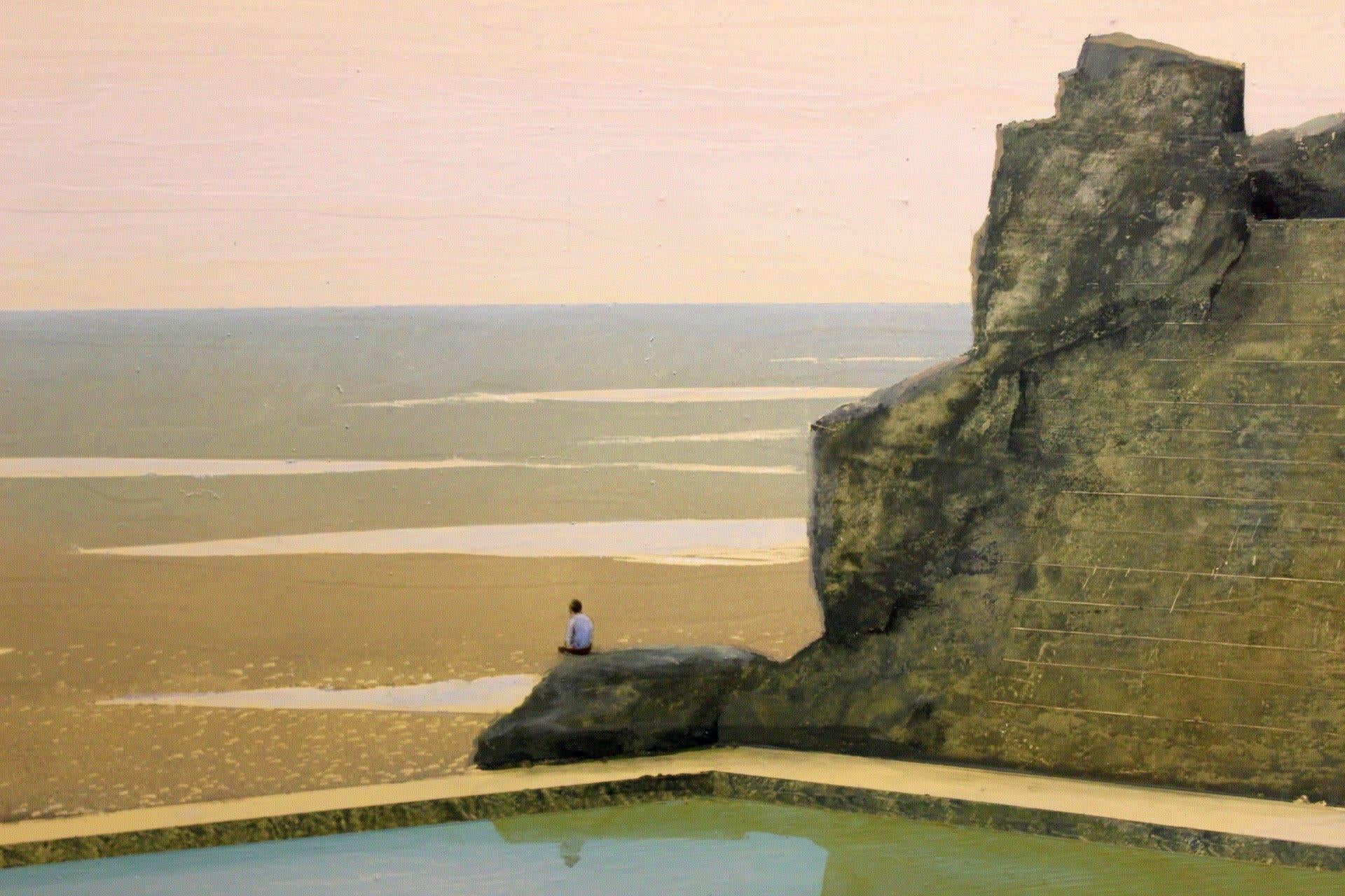 Philippe Charles Jacquet - Grande maree, oil paint on board at 1stDibs ...