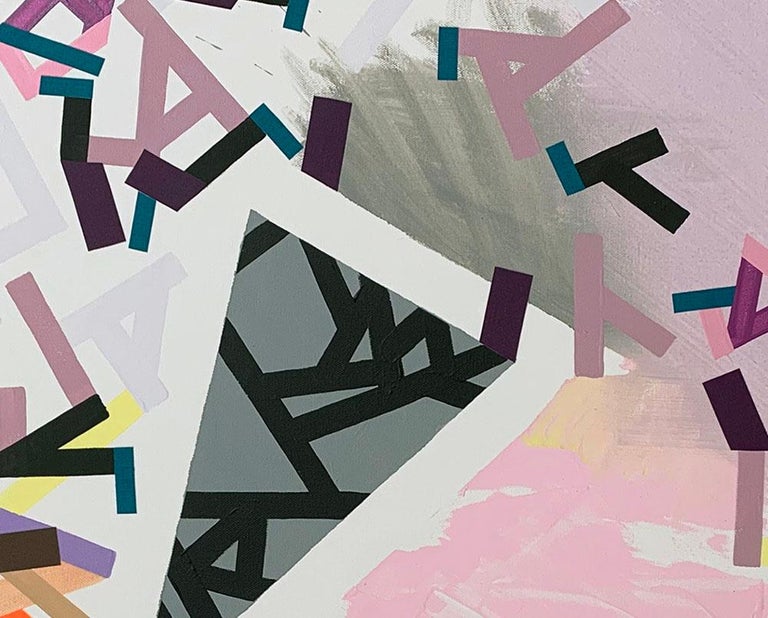 Philippe Halaburda - Alpha Geeshkke (Abstract painting) For Sale at 1stDibs