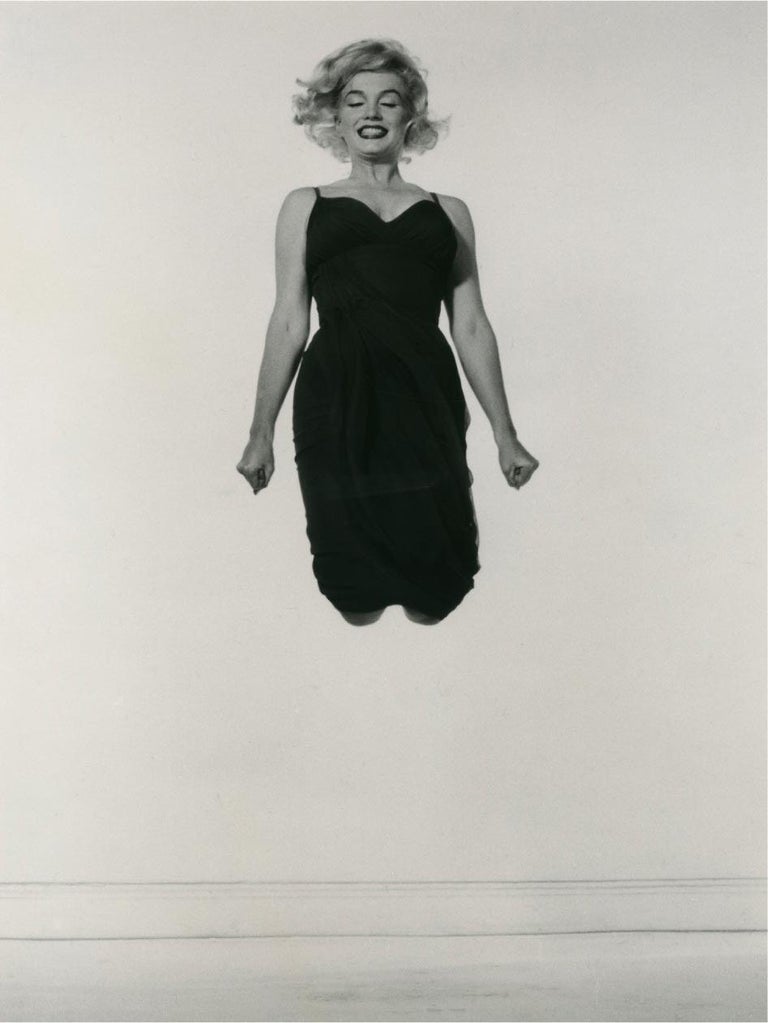 Philippe Halsman - Marilyn Monroe, Jumping For Sale at 1stDibs
