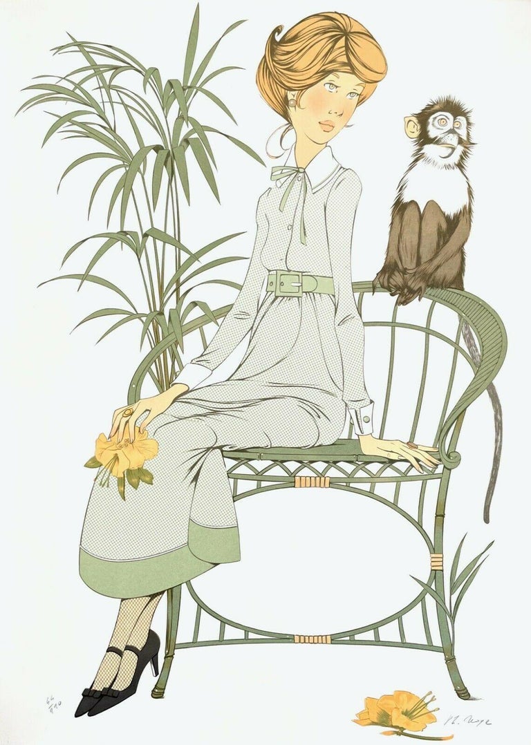 Philippe Henri Noyer - The Monkey, Philippe Henri Noyer For Sale at 1stDibs