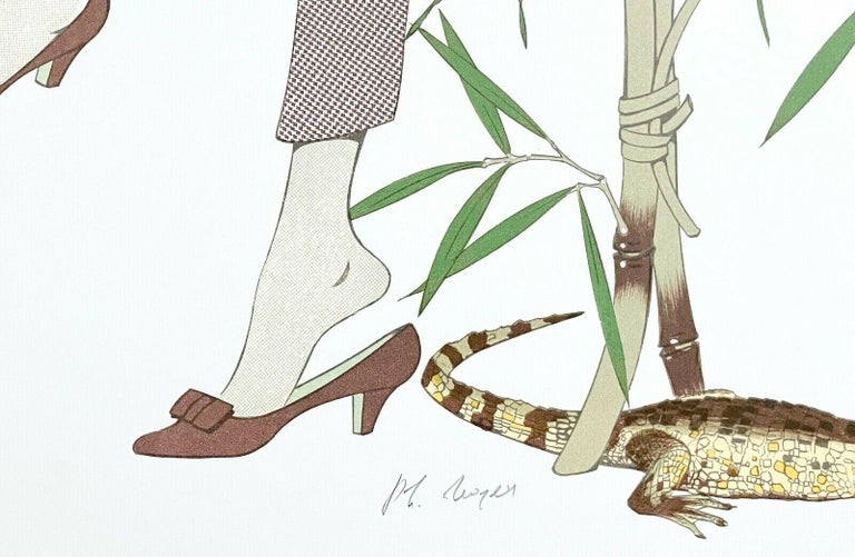 Philippe Noyer - The Crocodile, Limited Edition Lithograph, Philippe ...