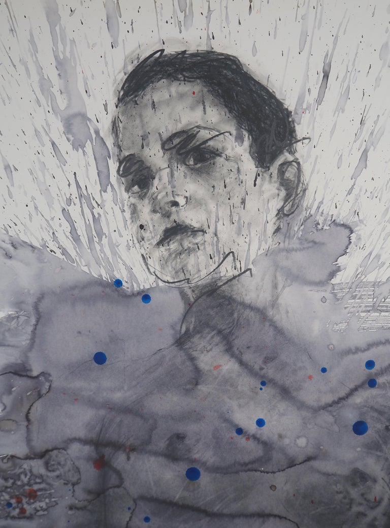 Philippe Pasqua - Splash Girl - Original painting, Signed For Sale at ...